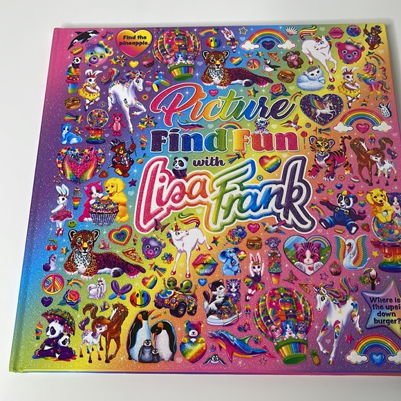Lisa Frank | Other | Lisa Frank Picture Find Fun With Lisa Frank Book ...
